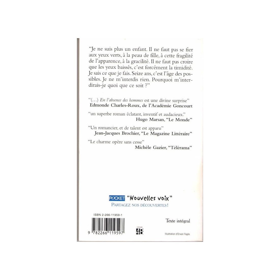 EN L'ABSENCE DES HOMMES - PHILIPPE BESSON - Edition Julliard - OCAZLIVRES